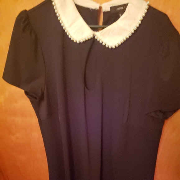 Forever 21 | Dresses | Wednesday Style Collared Dress | Poshmark